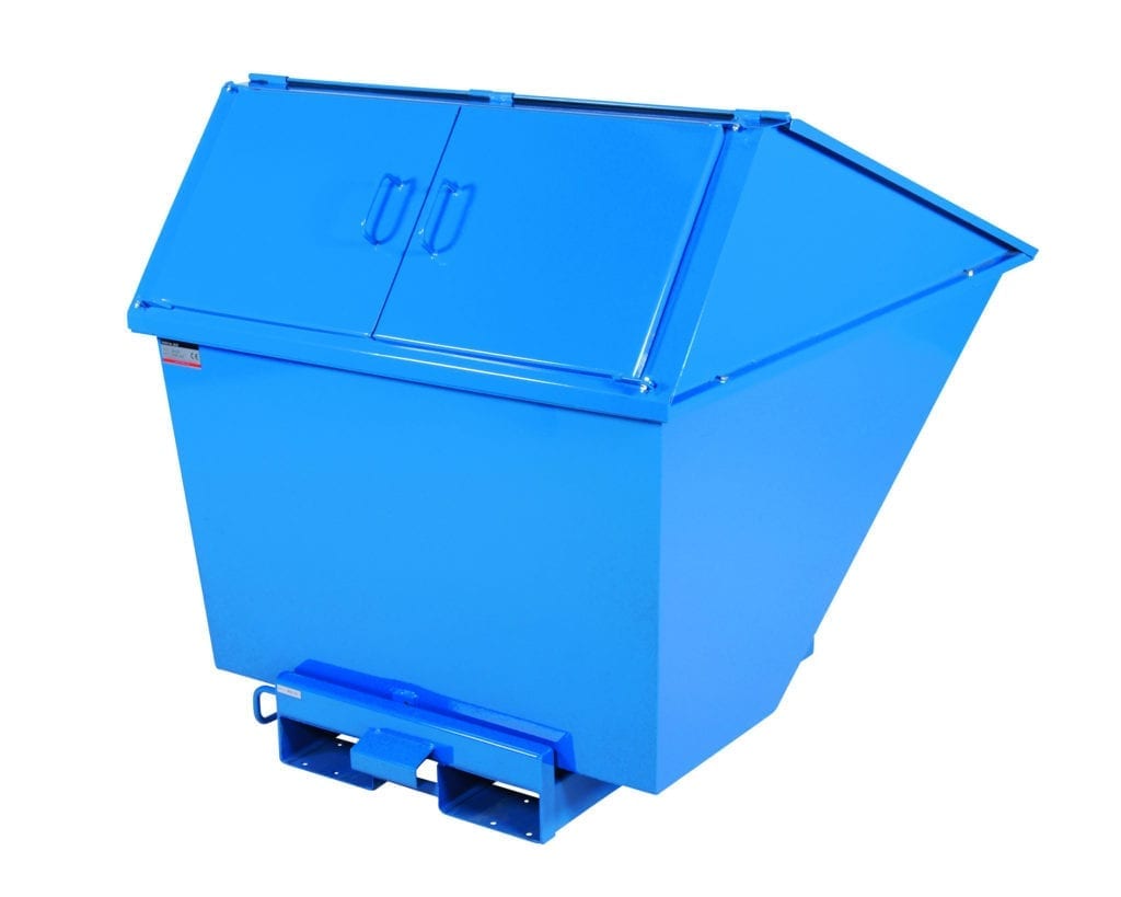 High cover Tippo tipping container 1100L - CityRamp OÜ